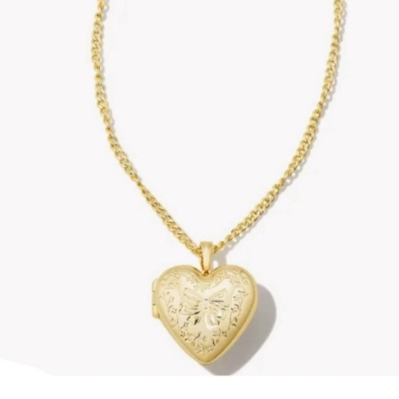 LoveShackFancy | Jewelry | Love Shack Fancy X Kendra Scott Locket Heart ...